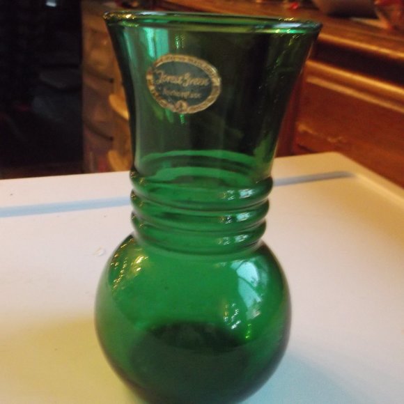 Anchor Hocking | Accents | Vintage Anchor Hocking Glass Vase | Poshmark